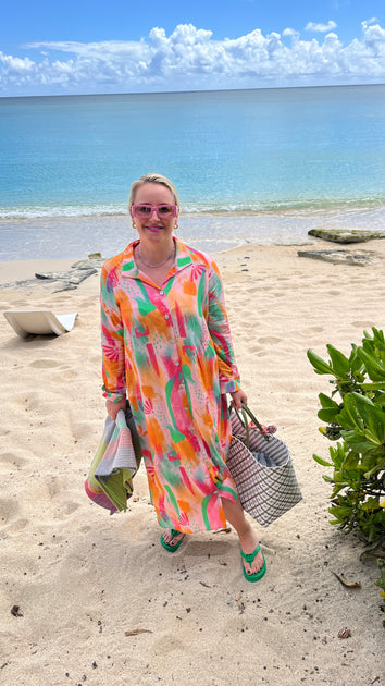 Mauritian Dress - holiday pattern